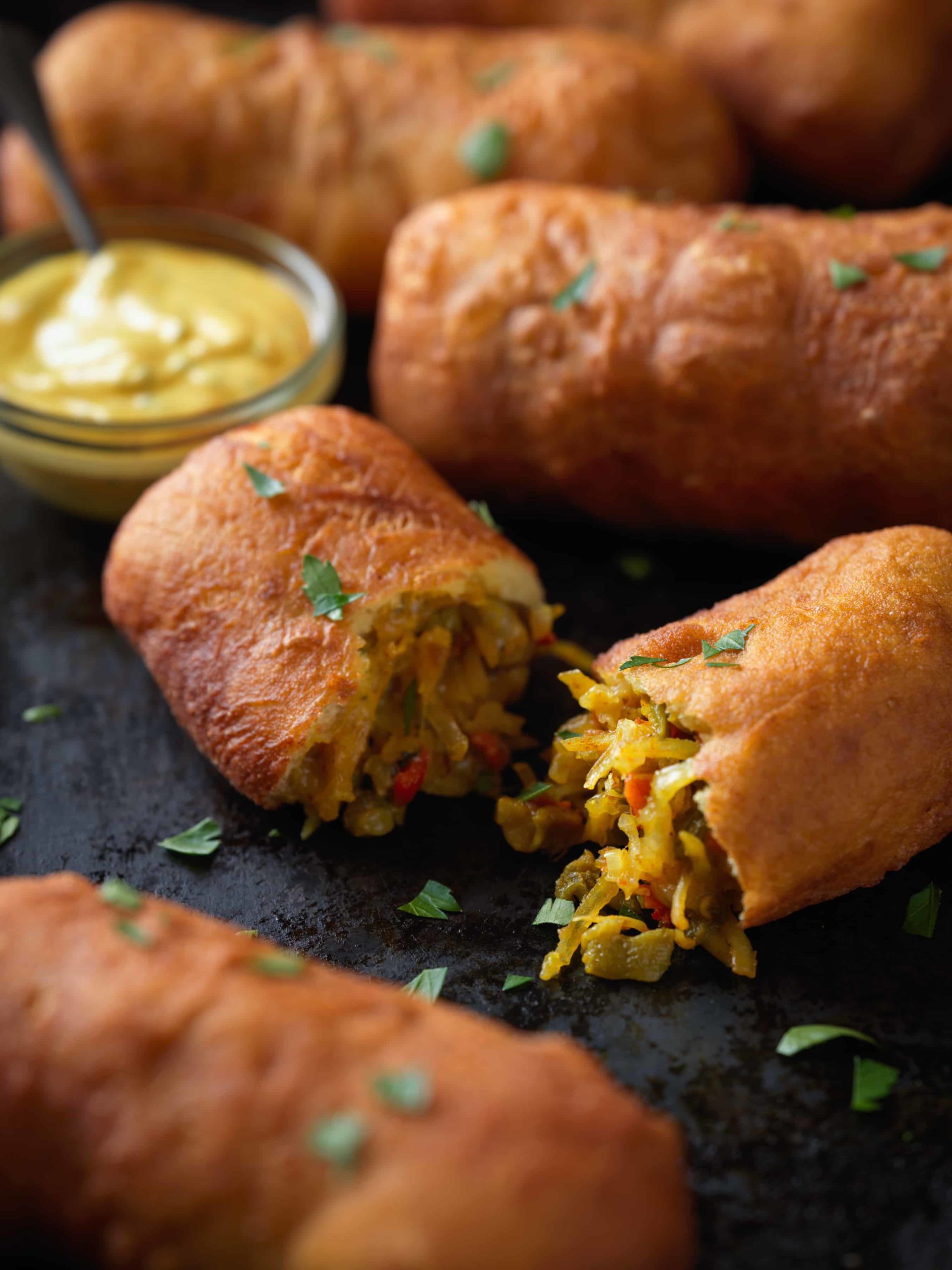 Spudnut Recipes | Green Chile and Cheese Stuffed Spudnuts