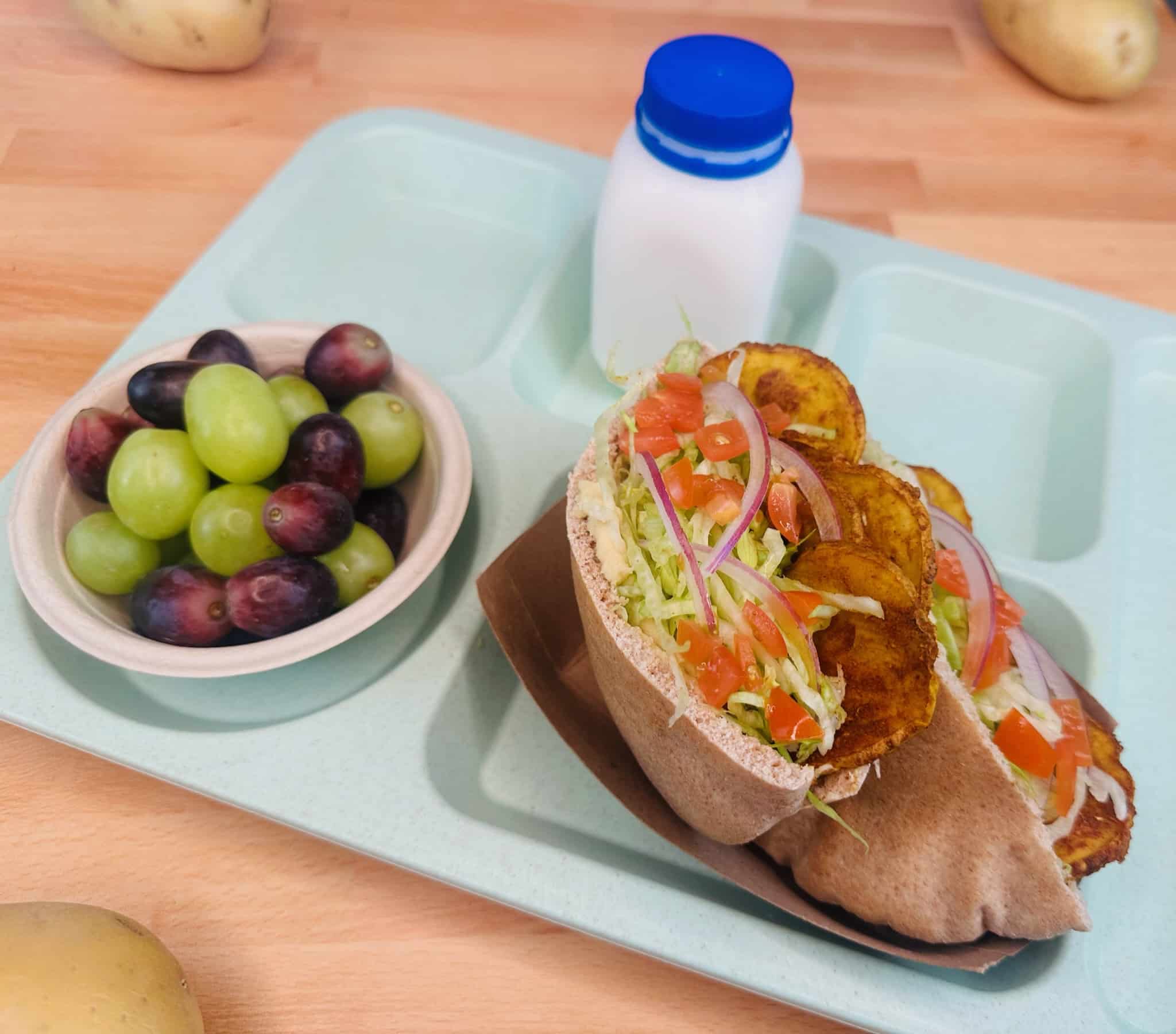 Potato Pita Pocket - Potato Goodness