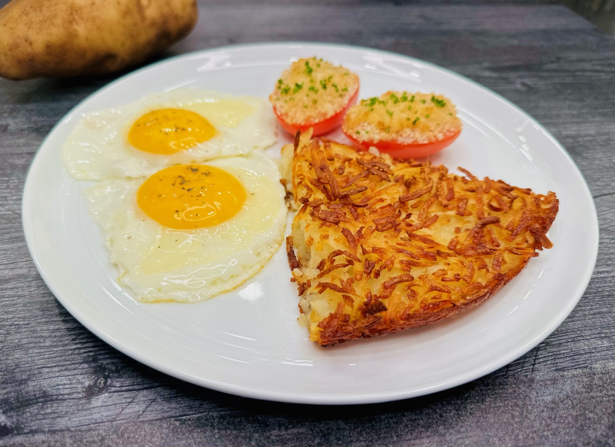 Breakfast Hash Browns - Potato Goodness