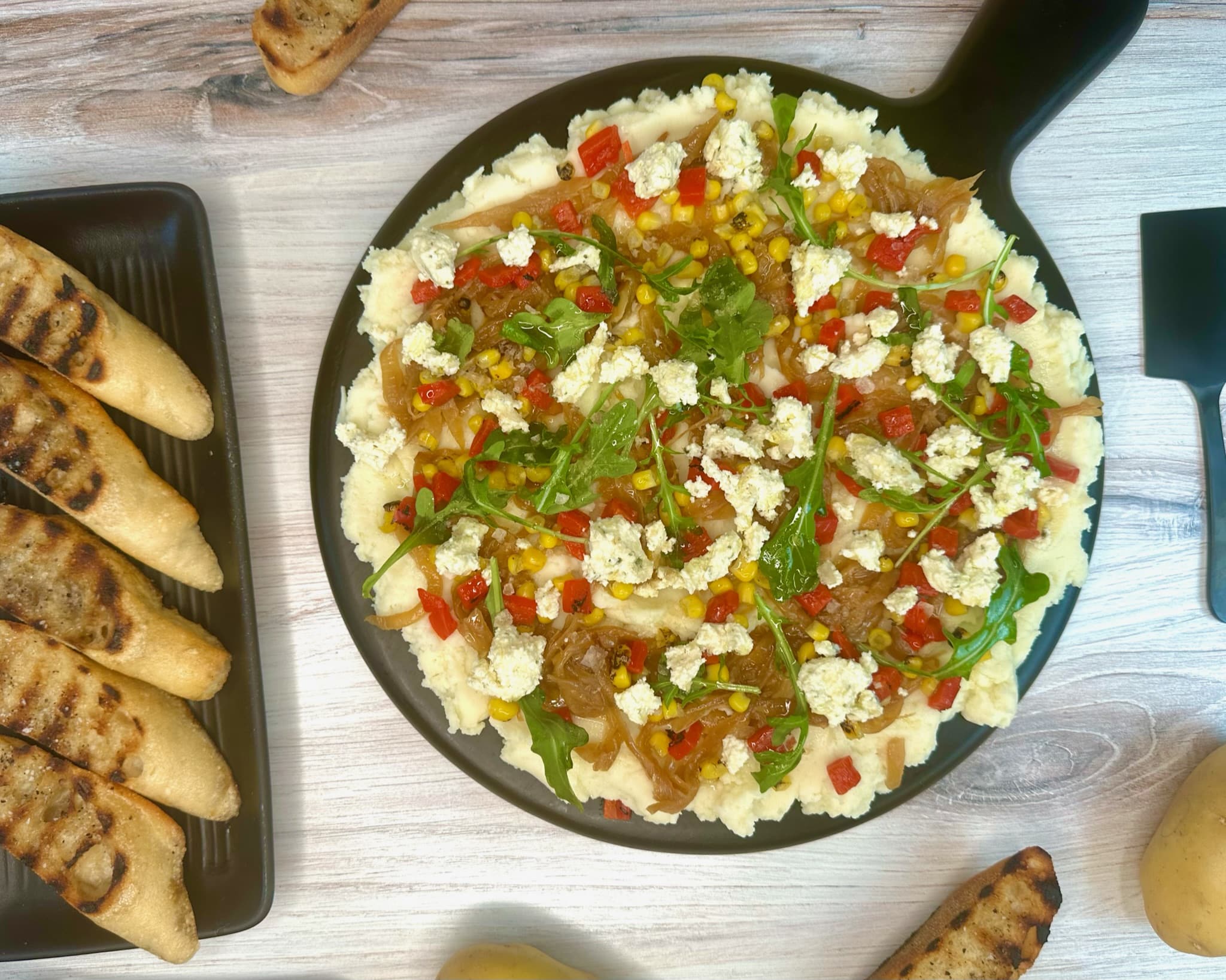Smokehouse Mashed Potato Board - Potato Goodness