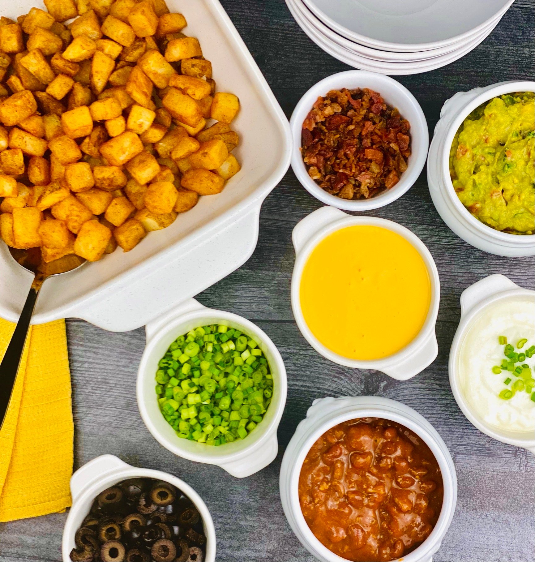 Build Your Own Super Tater Bowl Station | Big Game Recipes| Loaded