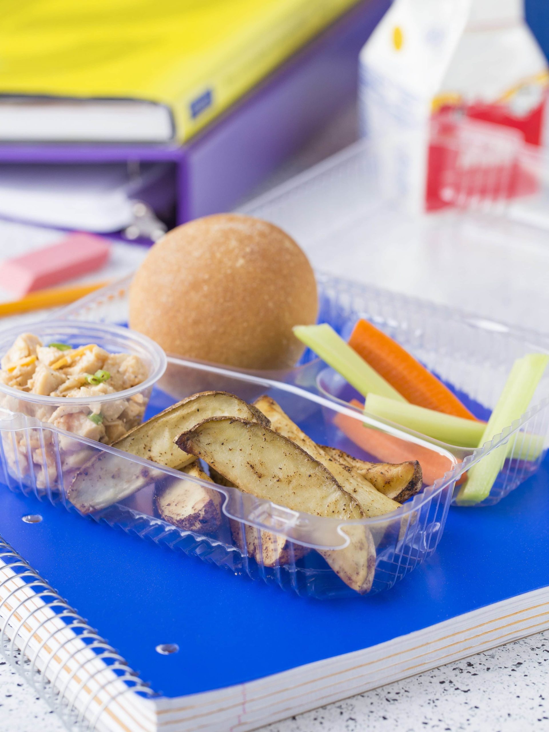 Buffalo Chicken Potato Slam Dunks - Potato Goodness