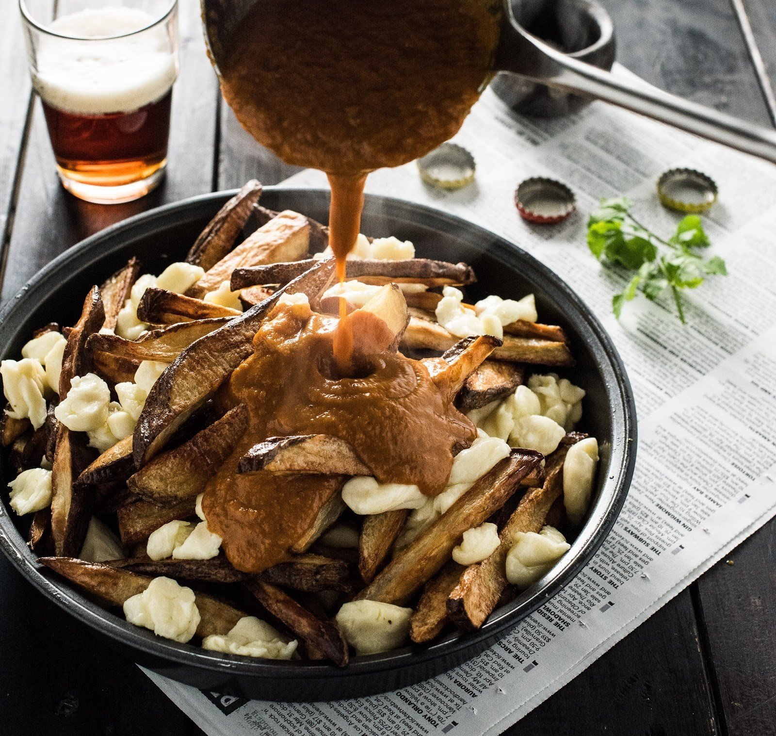 Potato Recipes | Butter Chicken Gravy Poutine