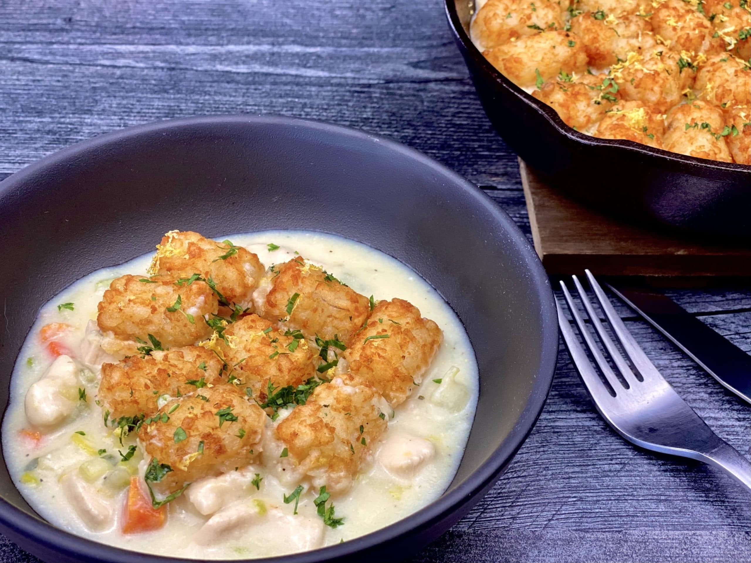 Chicken Tot Pie | Chicken Recipes | Potato Recipes