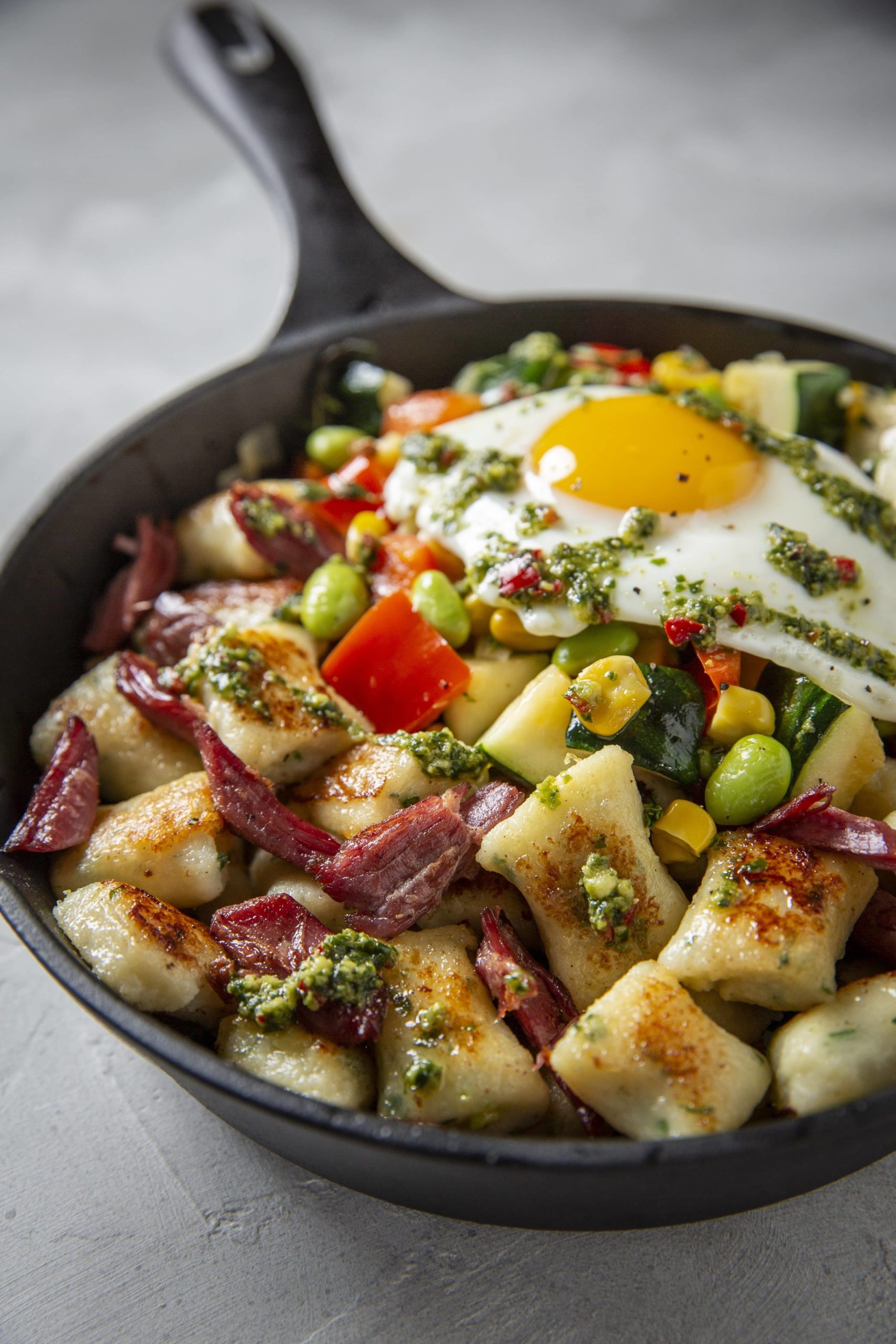 Breakfast Gnocchi & Corned Beef “Hash” | Potato Recipes