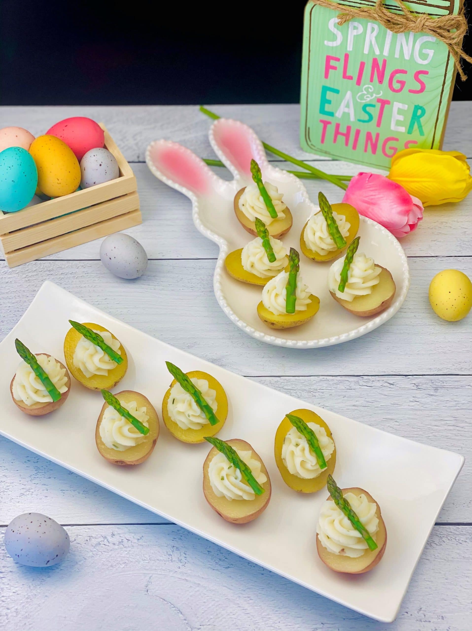 Herb and Cheese “Deviled Potatoes” Recipe | Potato Appetizer | Potato