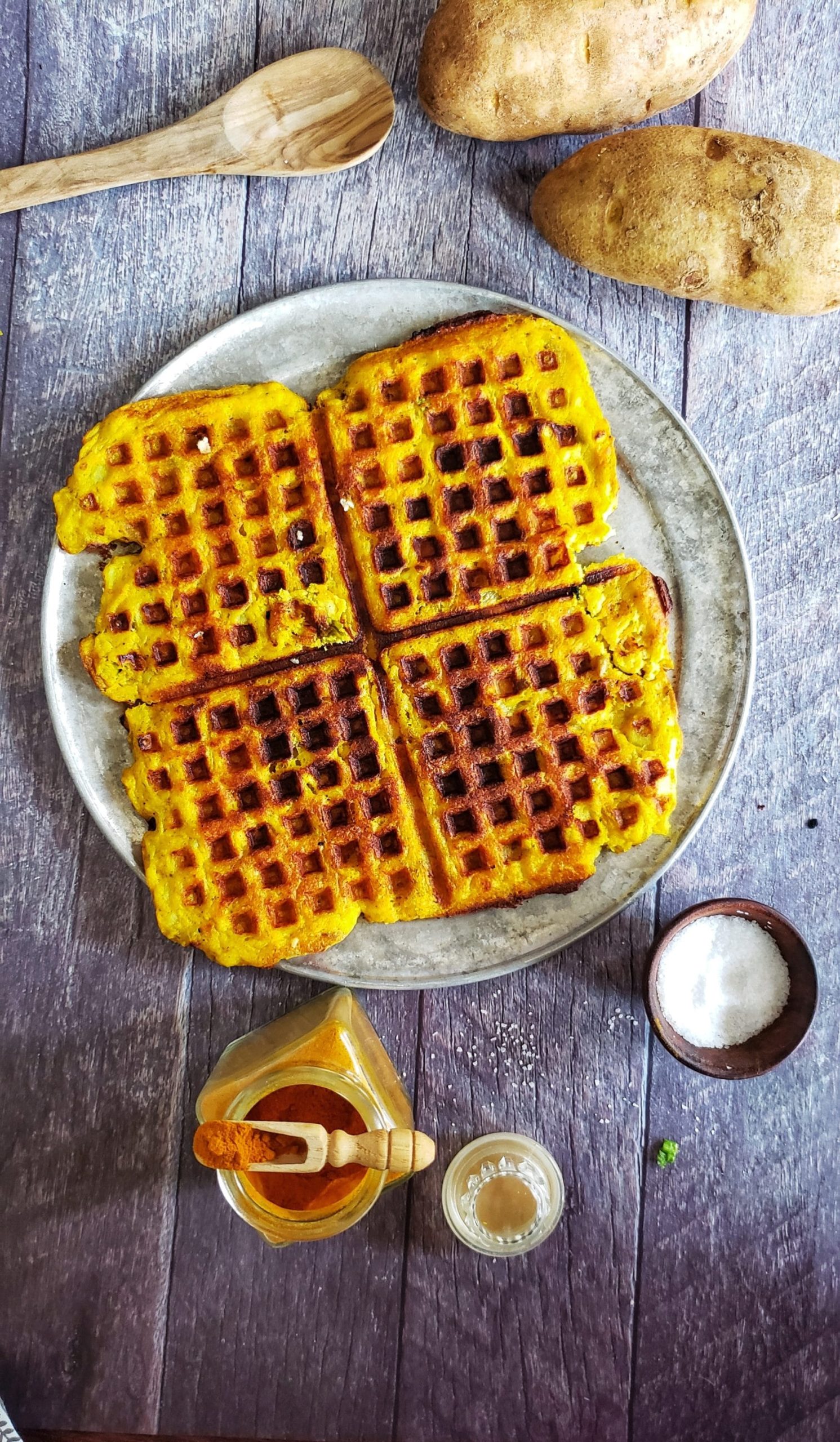Leftover Mashed Potato Waffles | Leftover Mashed Potatoes | Waffles