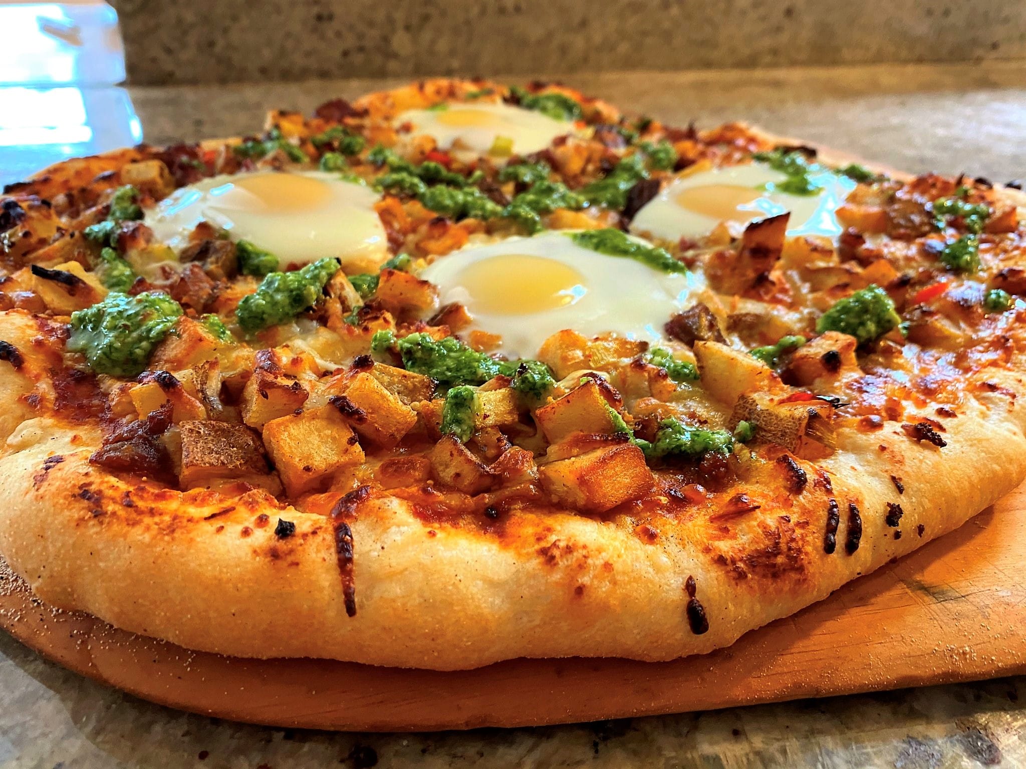 Portuguese Potato Pizza | Potato Pizza Recipe | Potato Recipe