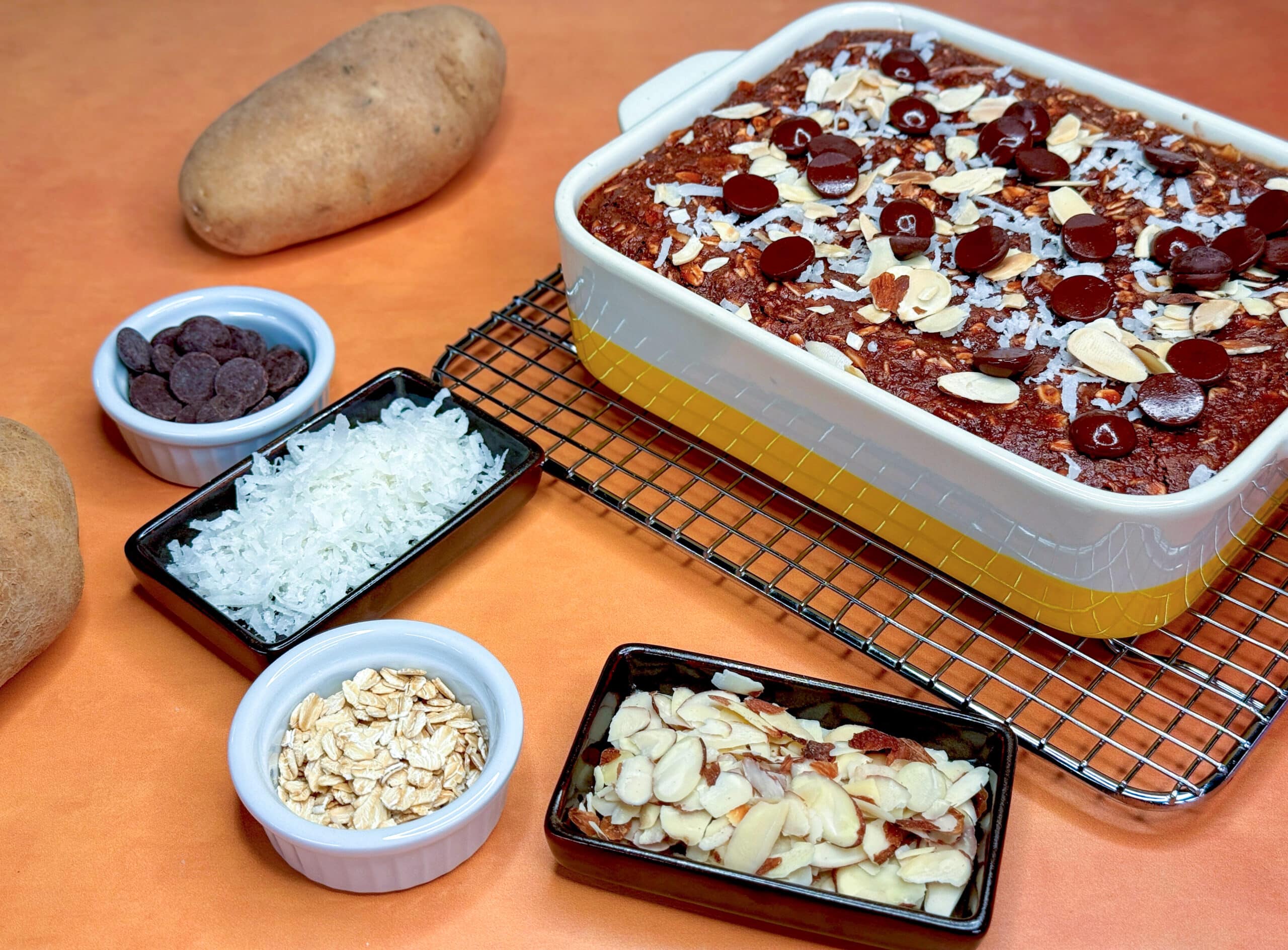 Powered by Potatoes Baked Oatmeal - Potato Goodness