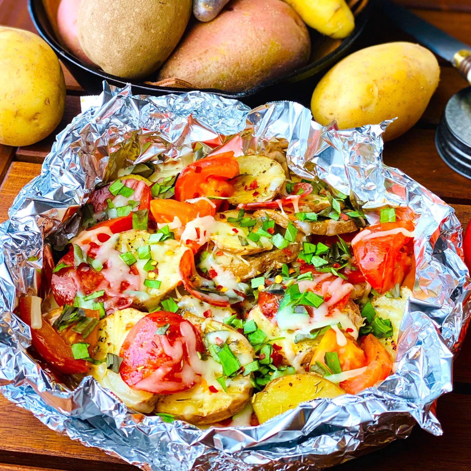 7 Ways to Cook Potatoes over a Campfire - Potato Goodness